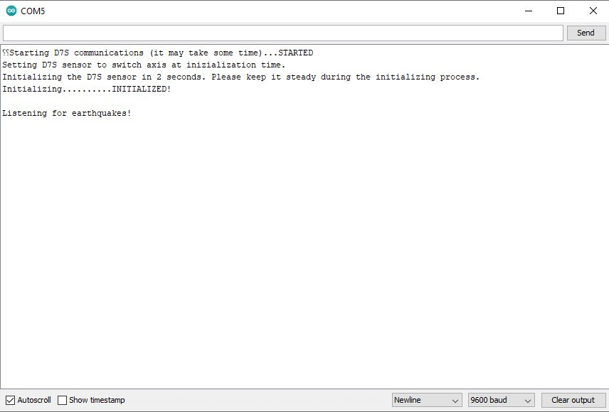 Arduino Eatrthquake alarm and protection system with D7S seismic Sensor ...