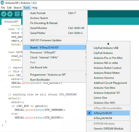 How to Program ATtiny85 with an Arduino UNO | Arduino | Maker Pro