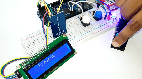 How to Make a Fingerprint-based Attendance System With Arduino and R305 ...