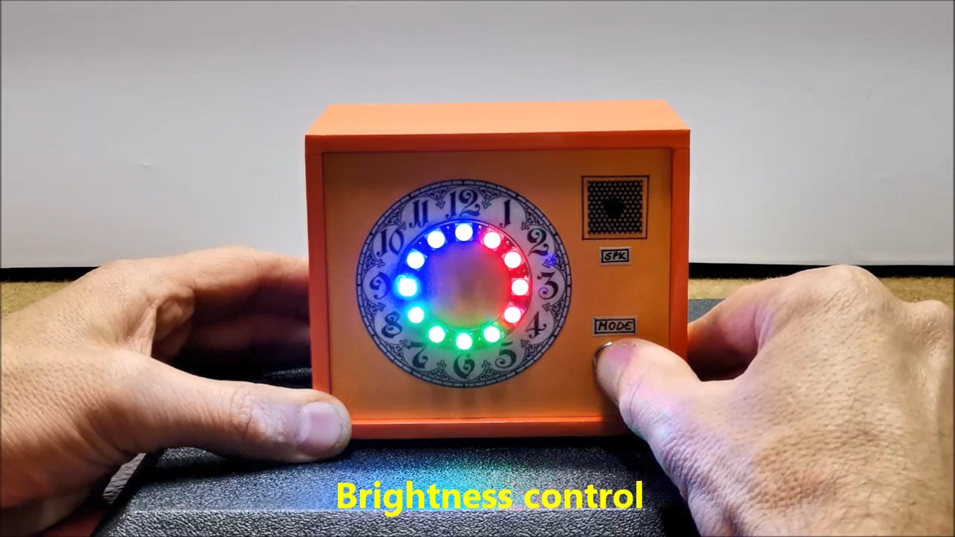 Unusual Led Ring Arduino Clock, Temperature, and Humidity meter ...
