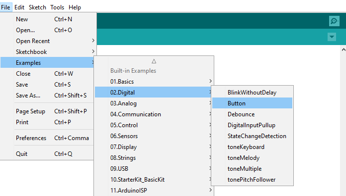 LED And Switch Using Arduino Uno | Arduino | Maker Pro
