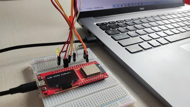 ESP32 Web Server: Controlling LED Lights | Arduino | Maker Pro