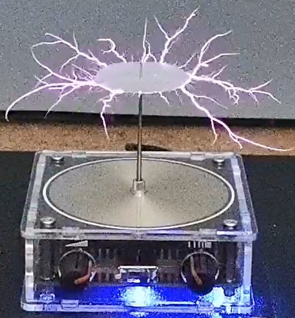 Short review of small music Tesla Coil with Bluetooth | Arduino | Maker Pro