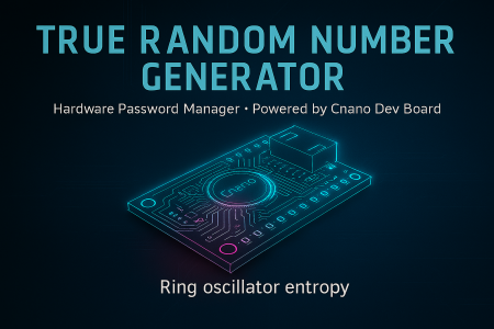 The Ultimate hardware password manager: True Random Number Generator ...