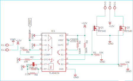 PWM Inverter Circuit using TL494 – PCB HERO