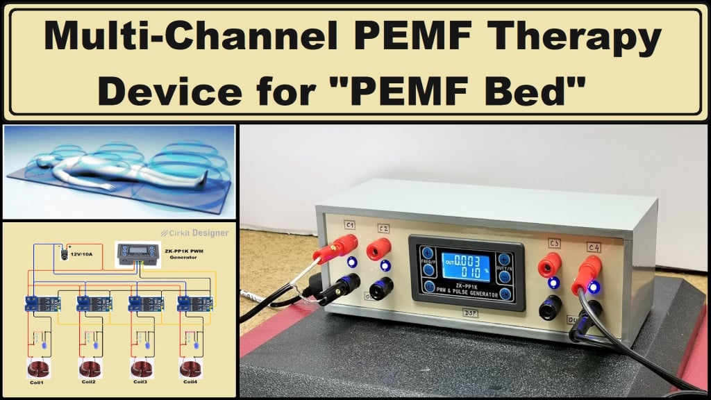 How to make Multichannel PEMF Therapy device for PEMF Bed | Analog ...