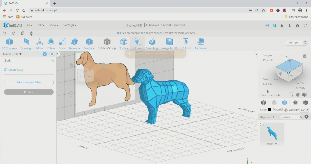 HOW TO CREATE A 3D DOG IN 3D MODELING SOFTWARE | Google Home Assistant ...