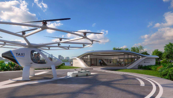 Volocopter’s Fully Electric 2X eVTOL Flies for First Time in Controlled ...