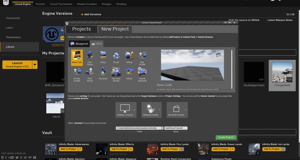 How to Create 3D Models in Unreal Engine 4 With ...