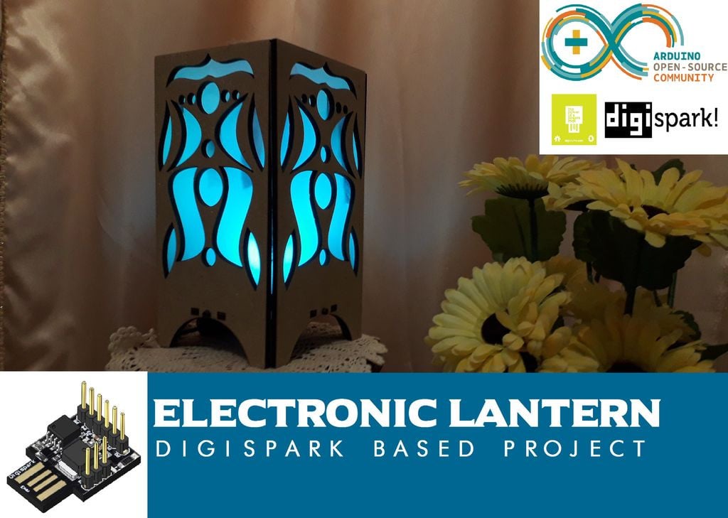 Digispark Lantern (ATtiny85 Project) | Digispark | Maker Pro