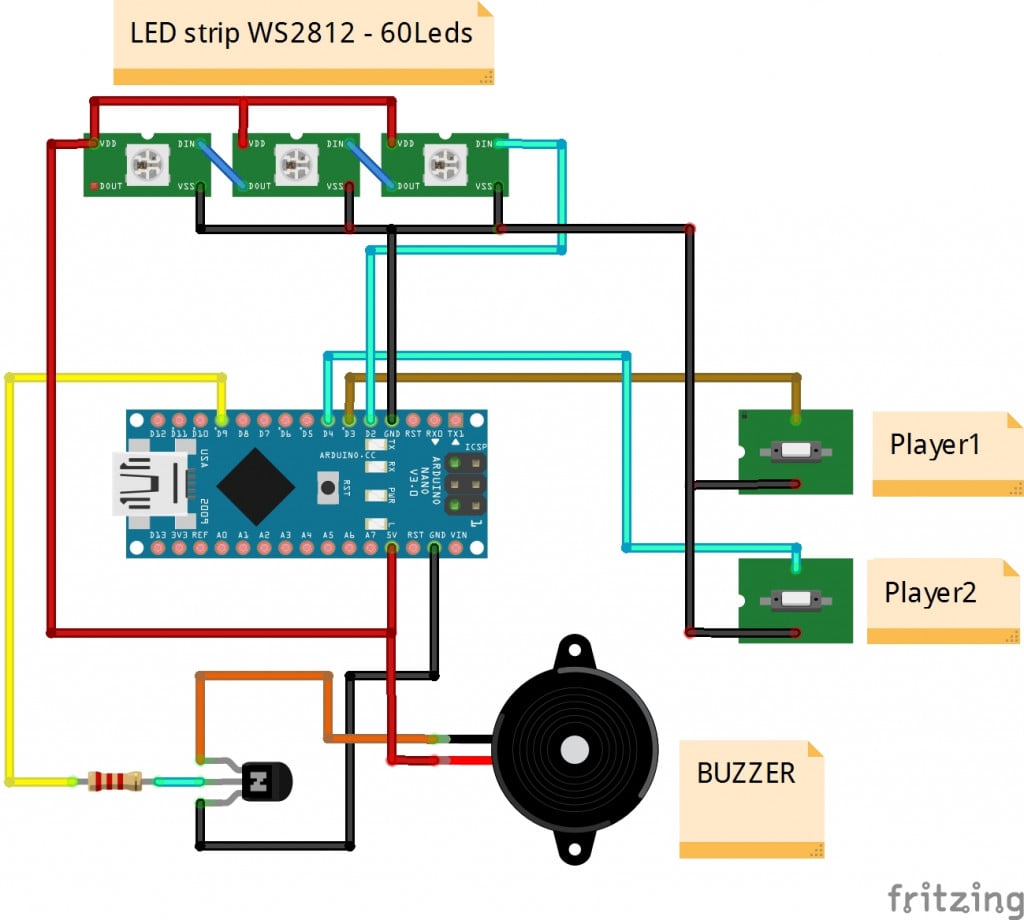 DIY Led Racing Game (Open Led Race) | Arduino | Maker Pro