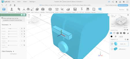 HOW TO CREATE A 3D TOASTER IN 3D MODELLING SOFTWARE | Android | Maker Pro