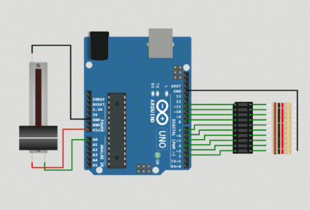 Connecting LED Bar to the Arduino UNO | Arduino | Maker Pro
