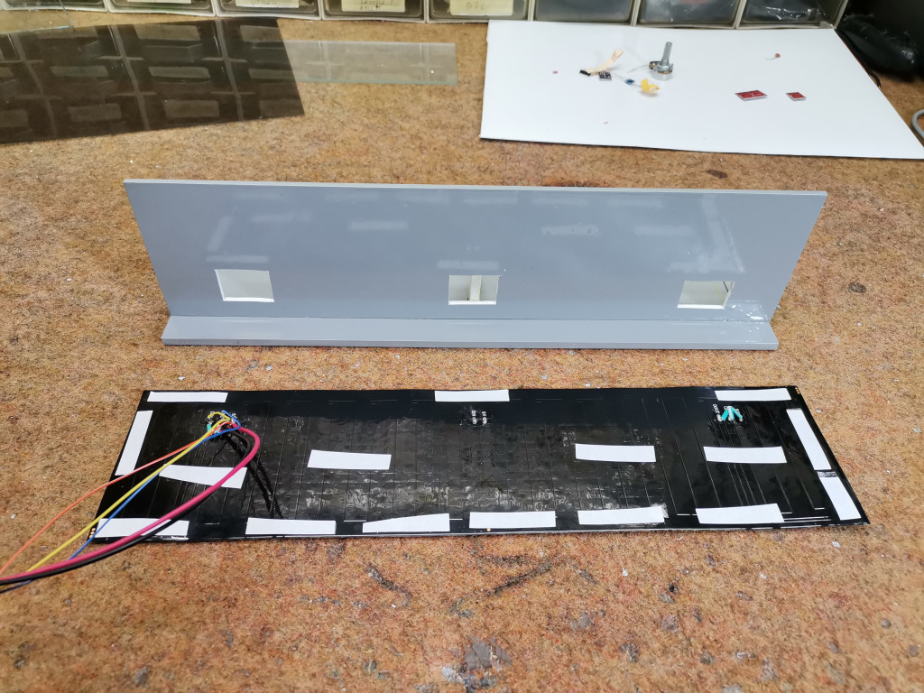 ESP2866 controlled 8x32 matrix WS2812 Leds (Awtrix project) | Arduino ...