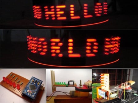 How to Make a POV Display Using LEDs and Arduino | Arduino | Maker Pro