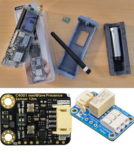 Doppler Motion Sensor & Relay Mesh Node for ChatterBox | Arduino ...