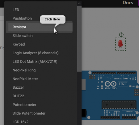 Online Arduino Simulator - 2022 - Blink an LED project- How to use ...
