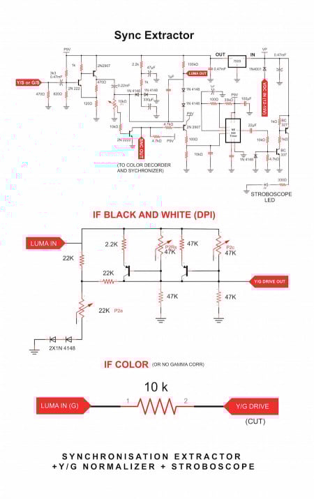 Build a Color Mechanical TV, Part 3: Circuit Construction | Custom ...