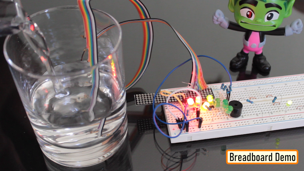 Liquid Level Indicator Using ULN2003 | Arduino | Maker Pro
