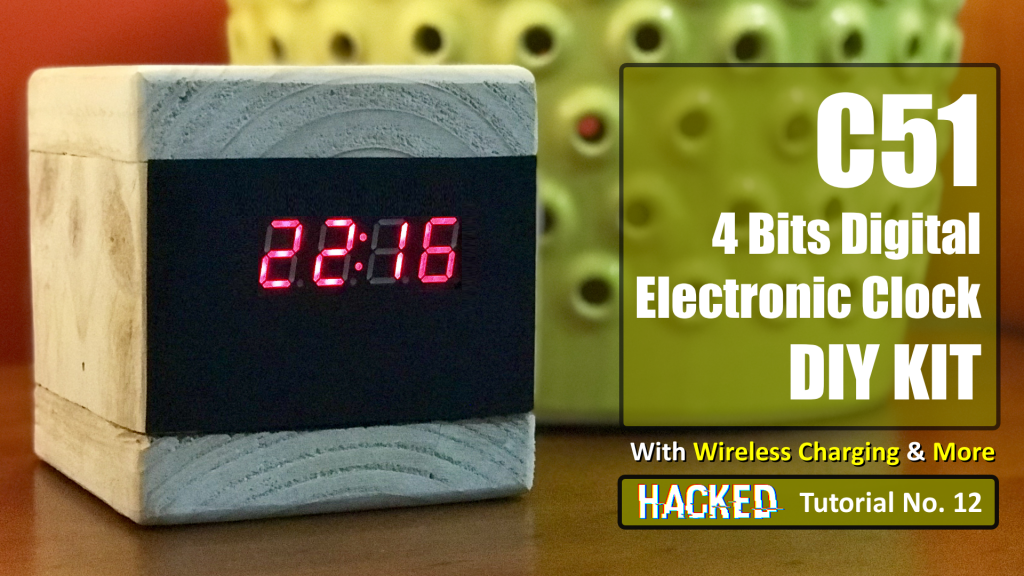 DIY - Wooden Clock | Custom | Maker Pro