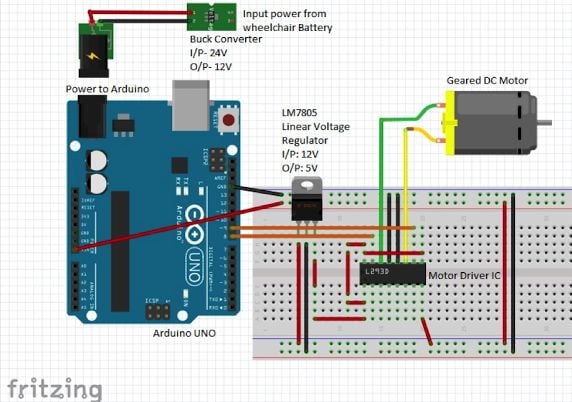 How to Make a Motorized Controller Mount for a Wheelchair Using Arduino ...