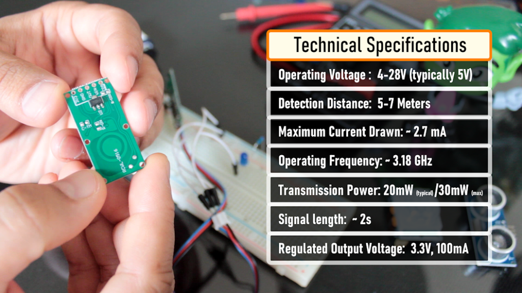 All About Rcwl 0516 Microwave Radar Motion Sensor Arduino Maker Pro