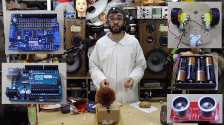 Build An Obstacle-Avoiding Robot with Arduino & Ultrasonic Sensor ...