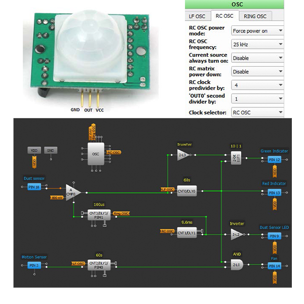 Air Quality Control System Using GreenPAK™ | Custom | Maker Pro