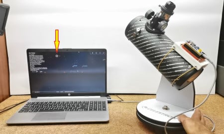 DIY Simple STM32 Virtual Electronic Finderscope (Stellarium Compatible) | STM32 Nucleo | Maker Pro