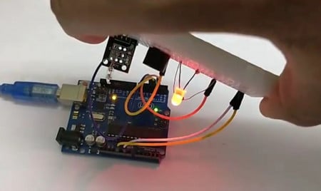 Mercury Switch Tilt Sensor with Arduino | Arduino | Maker Pro