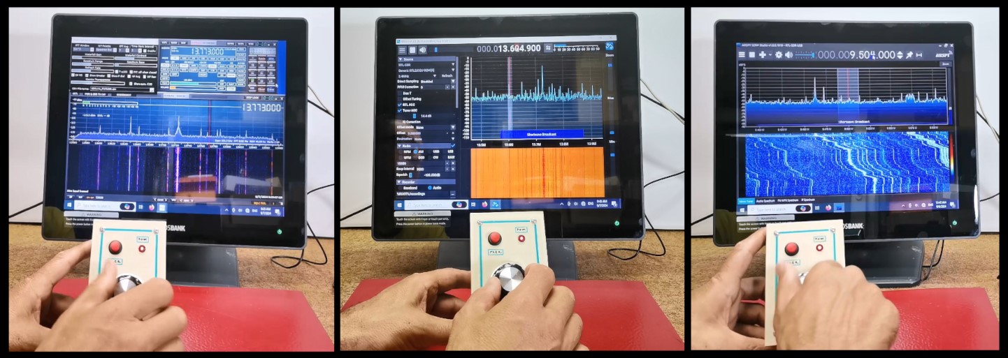 How to turn a Mouse into a Wireless Tuning Knob for SDR Radio | Arduino ...