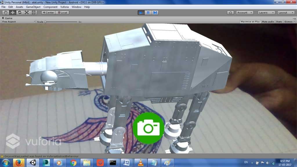 How to Set User-Defined Targets in Augmented Reality Using Vuforia | Custom | Maker Pro