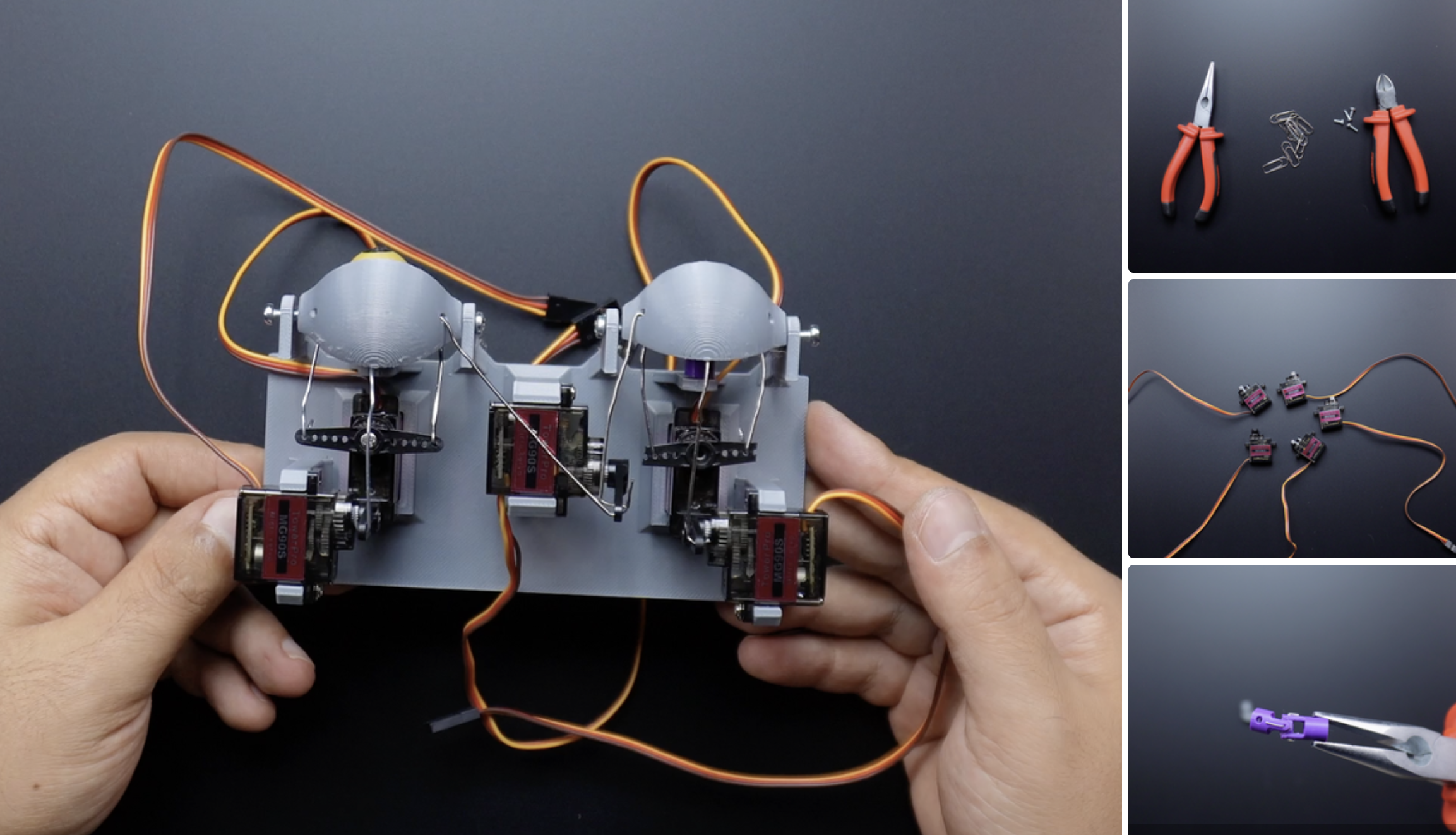 Face With Animatronic Eyes, Motion Detection and Voice | Arduino ...