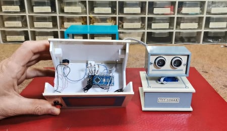 DIY Arduino ultrasonic Sonar - Radar on TFT display | Arduino | Maker Pro