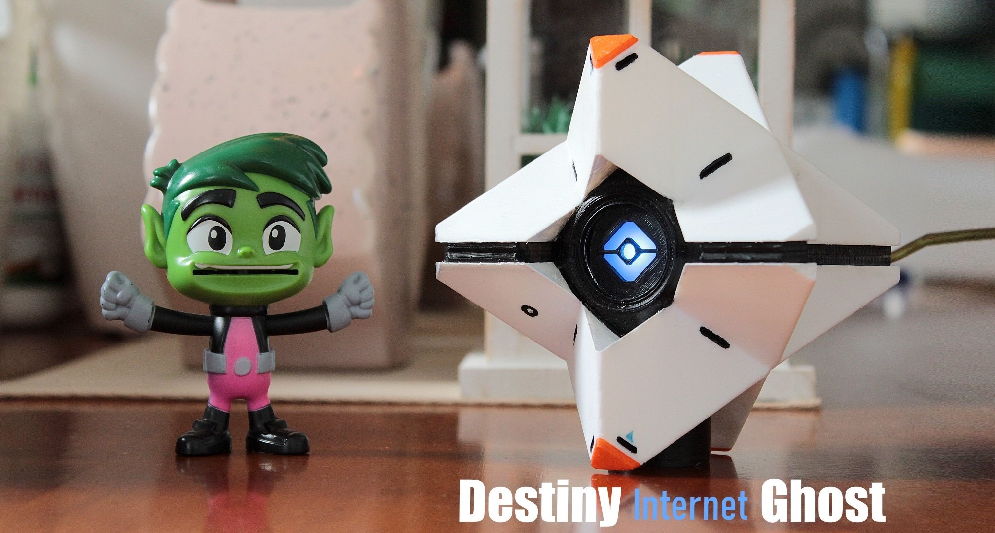 Destiny Internet Ghost - Internet Notifier | Arduino | Maker Pro