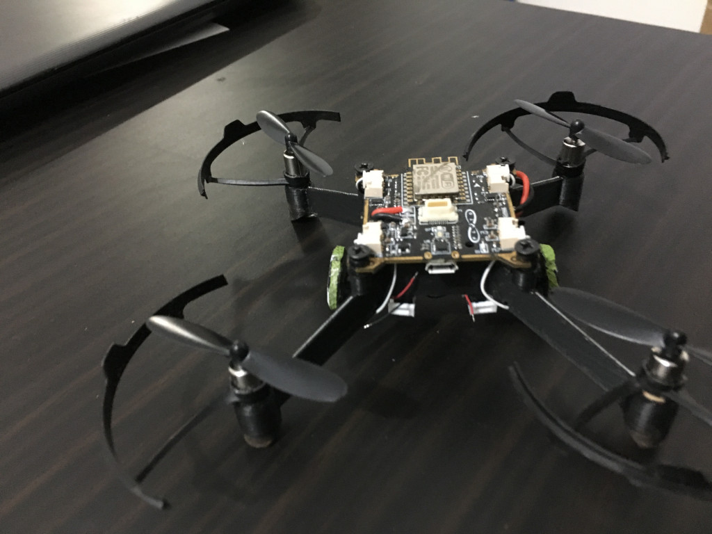 Build a Drone that Also Moves on the Ground | ESP8266 | Maker Pro