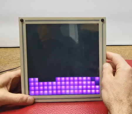 ESP32 Fluid simulation on 16x16 Led Matrix | Arduino | Maker Pro