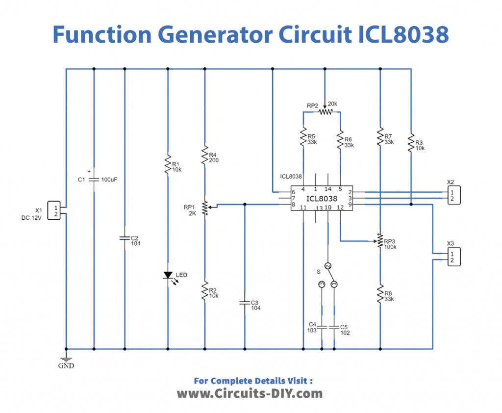 DIY Function Signal Generator using ICL8038 | PCB | Maker Pro