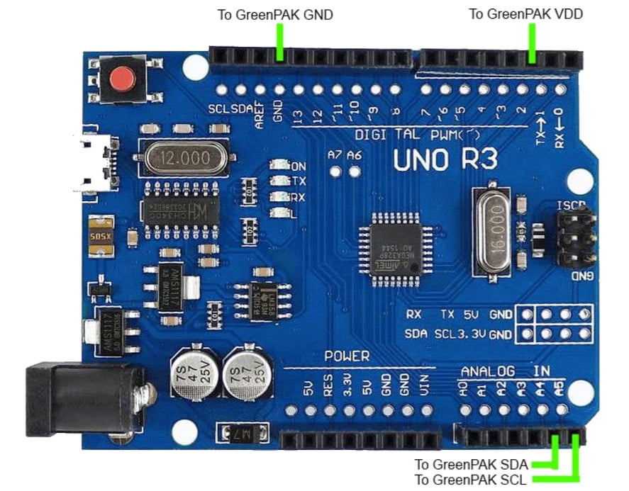 SLG46824/6 MTP Arduino Programming Example | Custom | Maker Pro