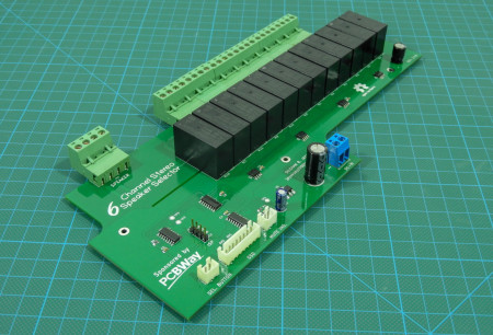 6-Channel Speaker Selector | Custom | Maker Pro