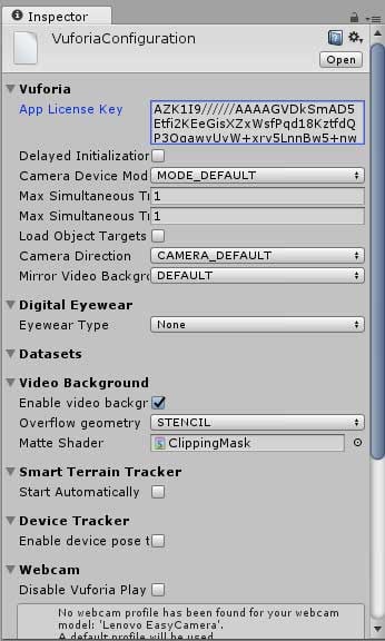 How to Set User-Defined Targets in Augmented Reality Using Vuforia ...