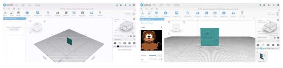 Converting an Image Into a 3D Shape in SelfCAD 2.0 | Custom | Maker Pro