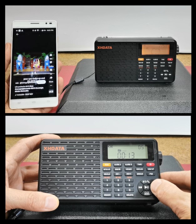 XHDATA D-109WB Radio Short Review with complete disassembly | Analog ...