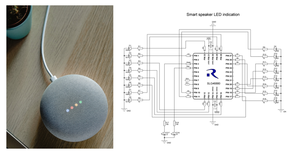 Smart Speaker Led Indication Custom Maker Pro