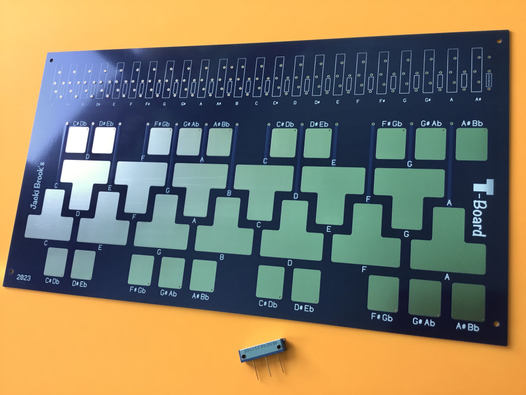 The T-Board keyboard. And my first PCB! | Analog | Maker Pro