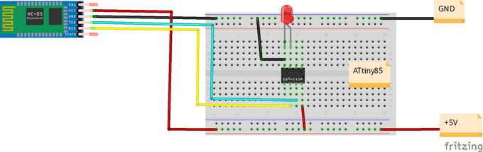How to Add Bluetooth Capabilities to Attiny85/84 | Arduino | Maker Pro