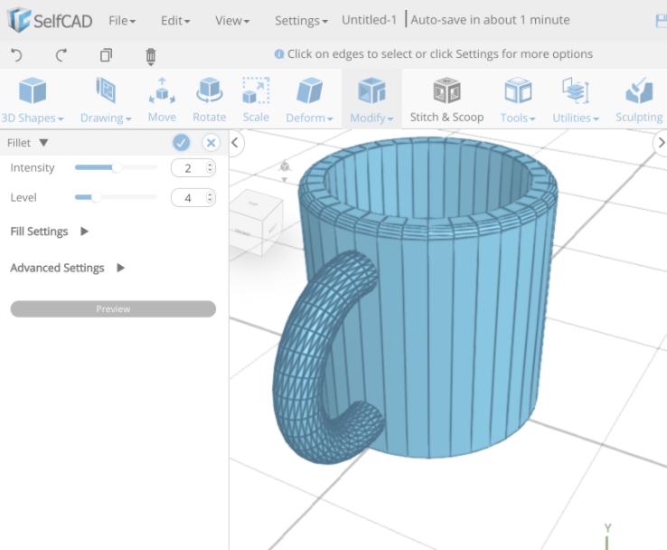 Learn SelfCAD 3D Modeling: Design a Mug | Custom | Maker Pro