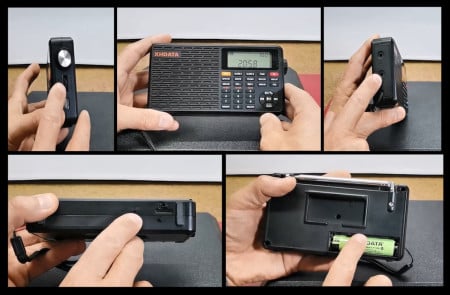 XHDATA D-109WB Radio Short Review with complete disassembly | Analog ...