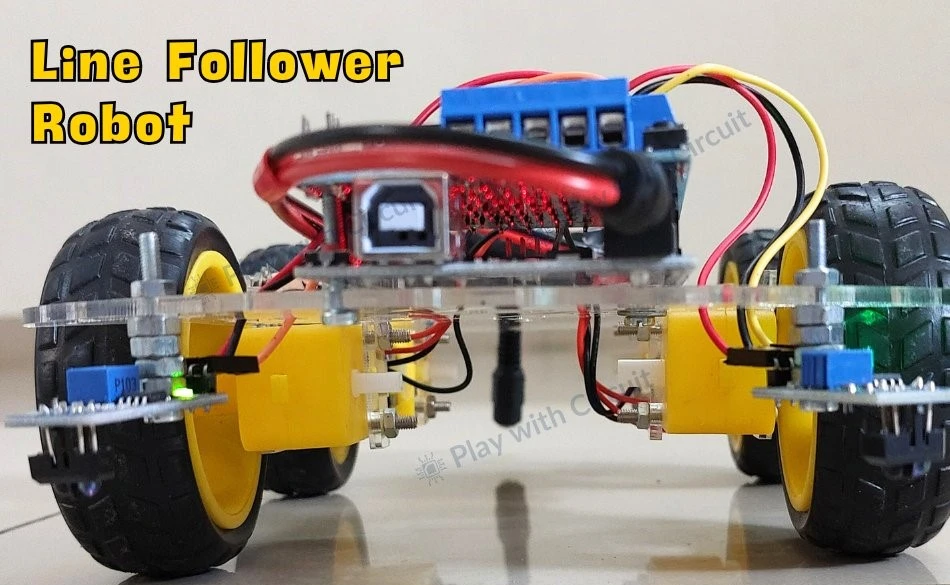 Line Follower Robot using Arduino | Anduino | Maker Pro