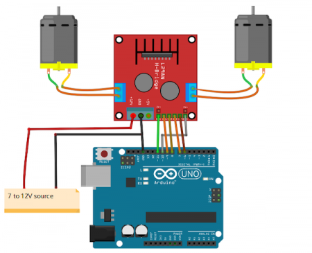 How to Connect a DC Motor to Arduino and Control it With Face Detection ...